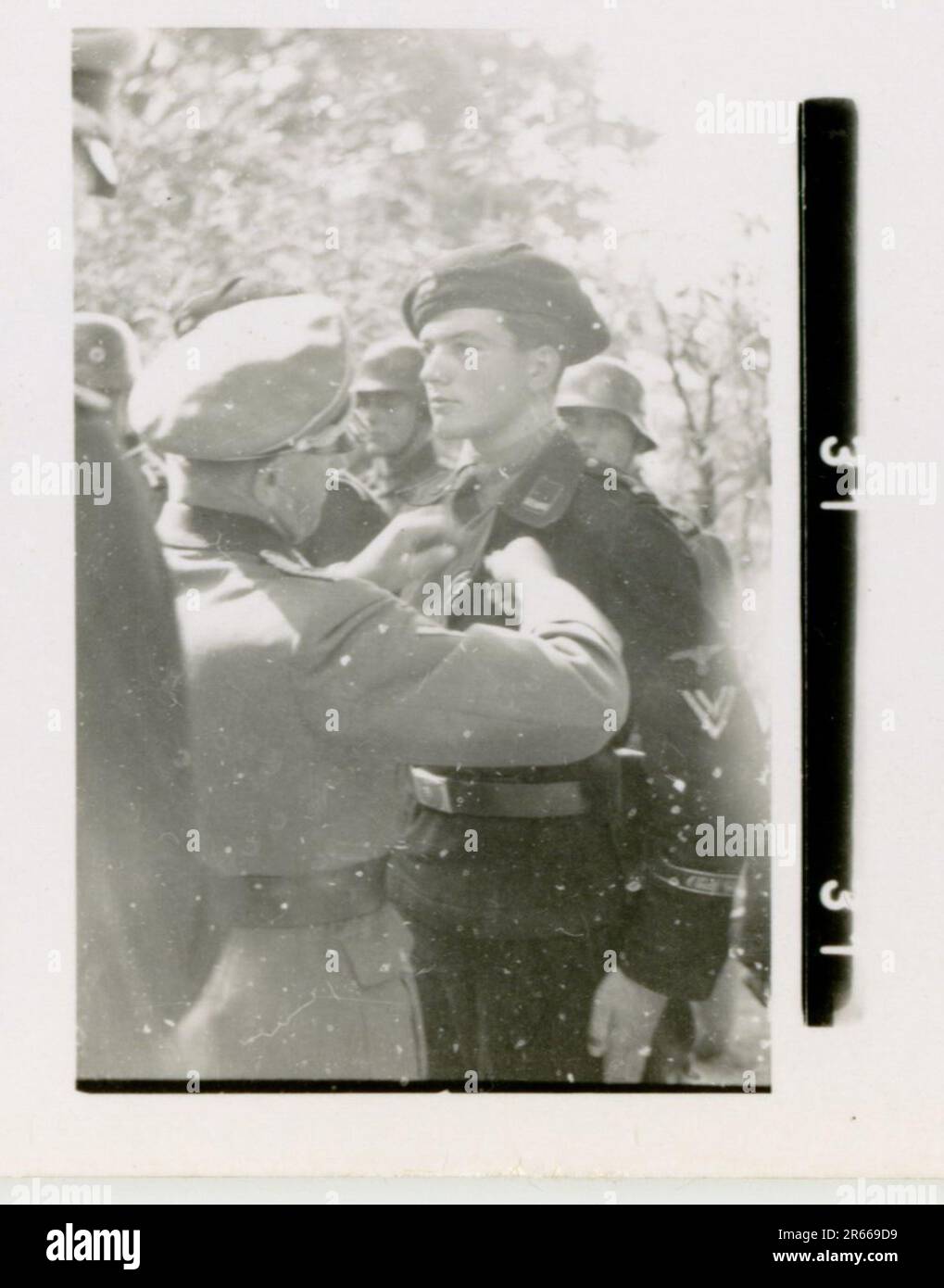 SS Photographer Bergmann, Johannes, Leibstandarte Adolf Hitler, France ...