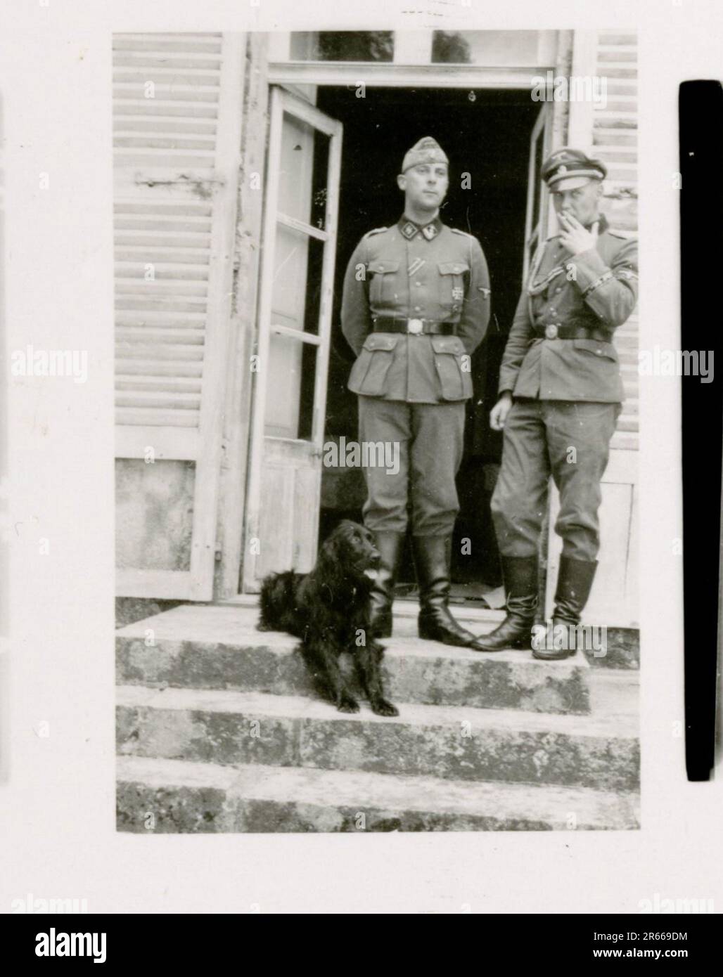 SS Photographer Bergmann, Johannes, Leibstandarte Adolf Hitler, France ...
