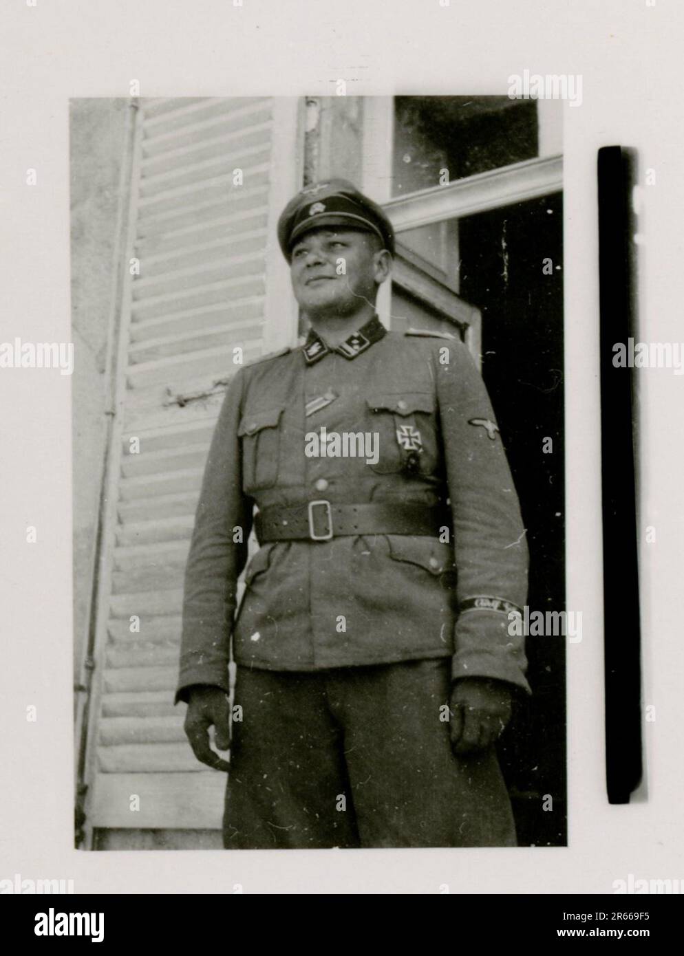 SS Photographer Bergmann, Johannes, Leibstandarte Adolf Hitler, France ...