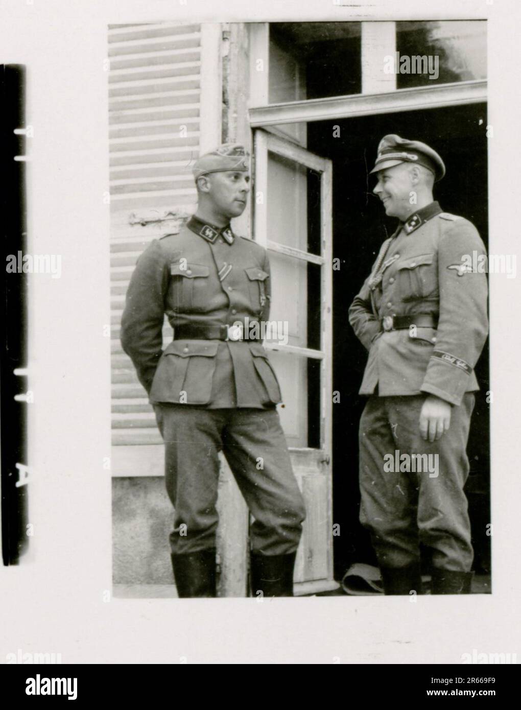 SS Photographer Bergmann, Johannes, Leibstandarte Adolf Hitler, France ...