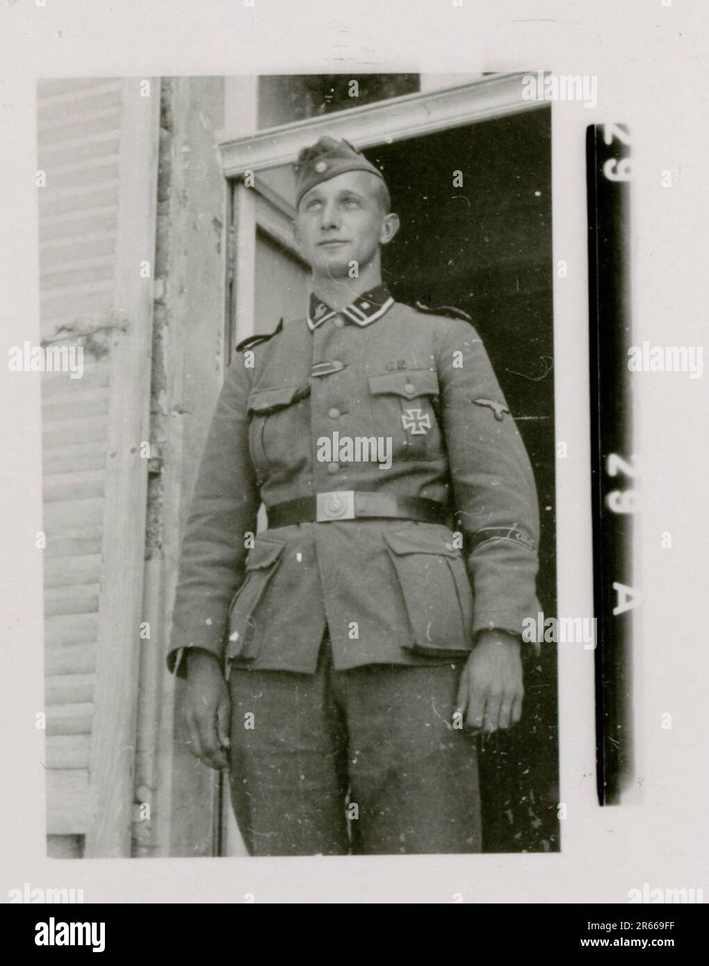 SS Photographer Bergmann, Johannes, Leibstandarte Adolf Hitler, France ...