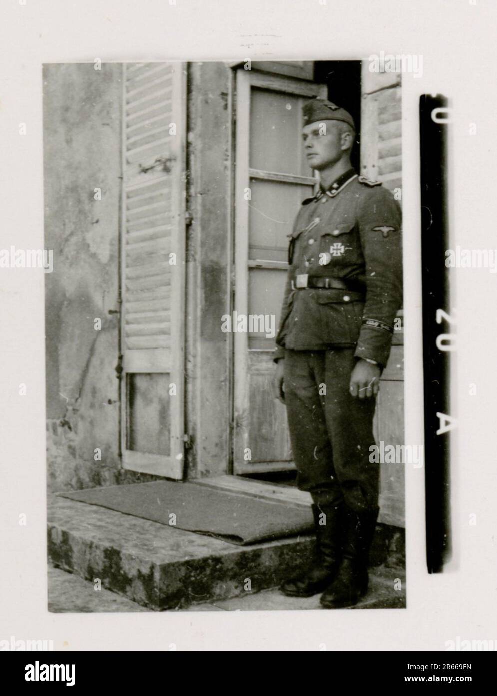 SS Photographer Bergmann, Johannes, Leibstandarte Adolf Hitler, France ...