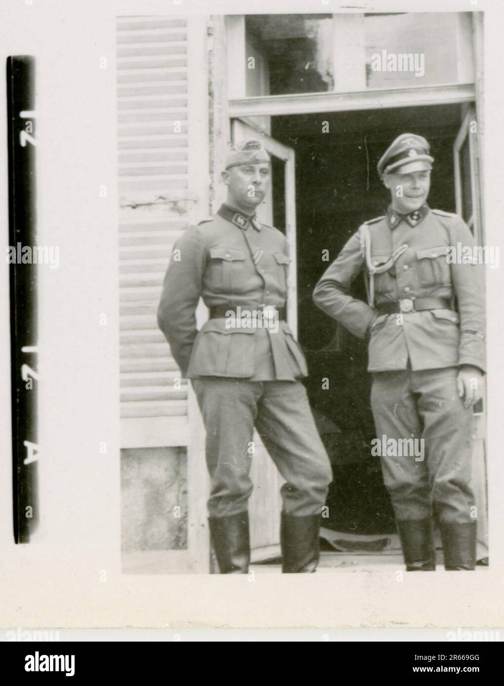 SS Photographer Bergmann, Johannes, Leibstandarte Adolf Hitler, France ...