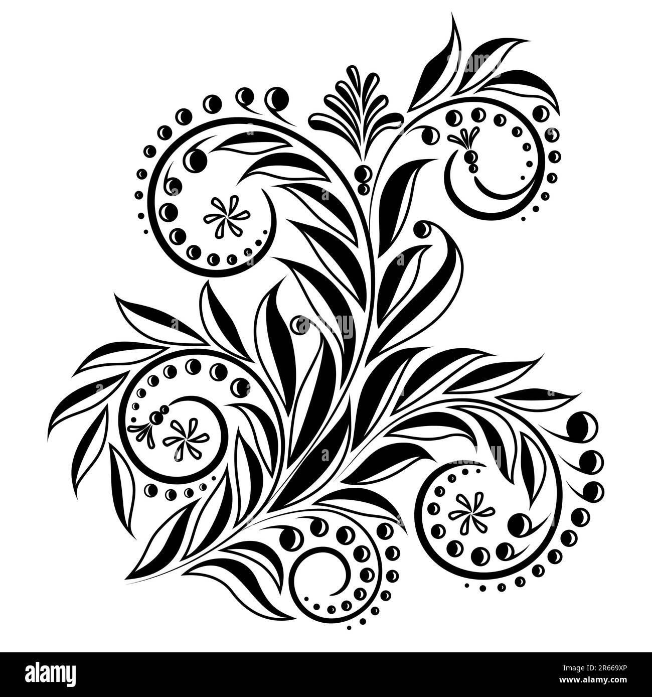 Black design element on a white background Stock Vector Image & Art - Alamy