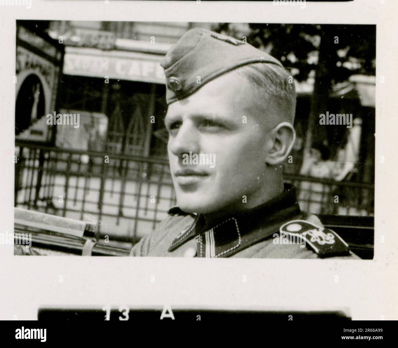 SS Photographer Bergmann, Johannes, Leibstandarte Adolf Hitler, France ...
