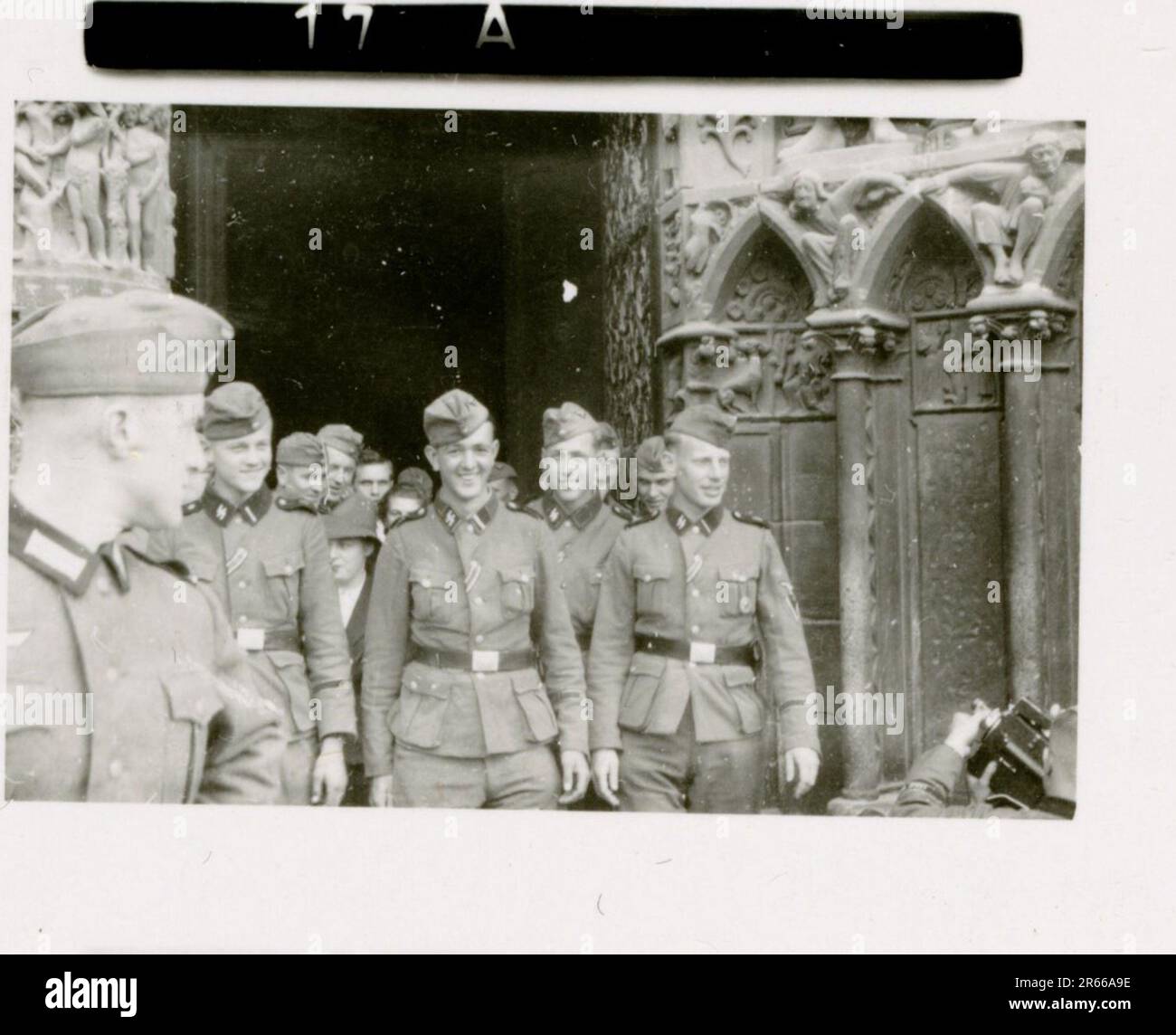 SS Photographer Bergmann, Johannes, Leibstandarte Adolf Hitler, France ...