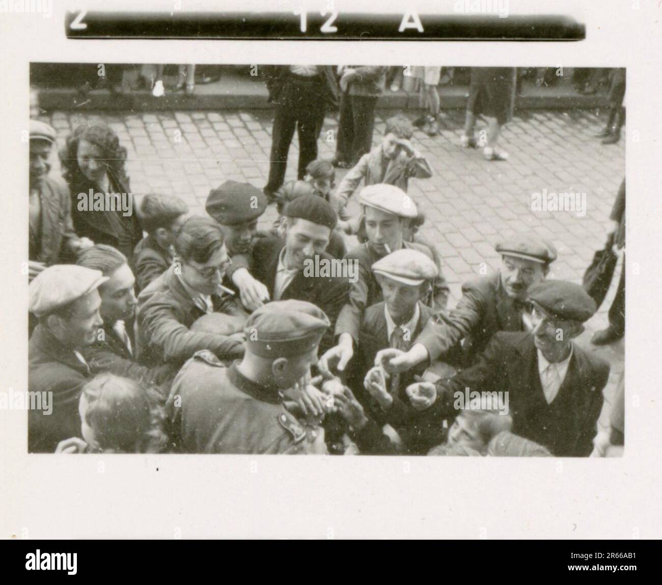 SS Photographer Bergmann, Johannes, Leibstandarte Adolf Hitler, France ...