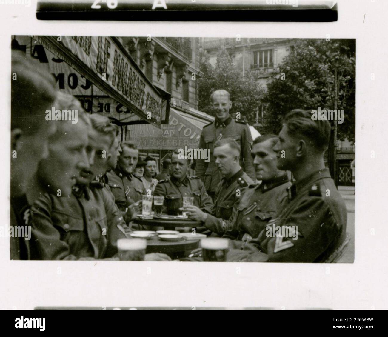 SS Photographer Bergmann, Johannes, Leibstandarte Adolf Hitler, France ...