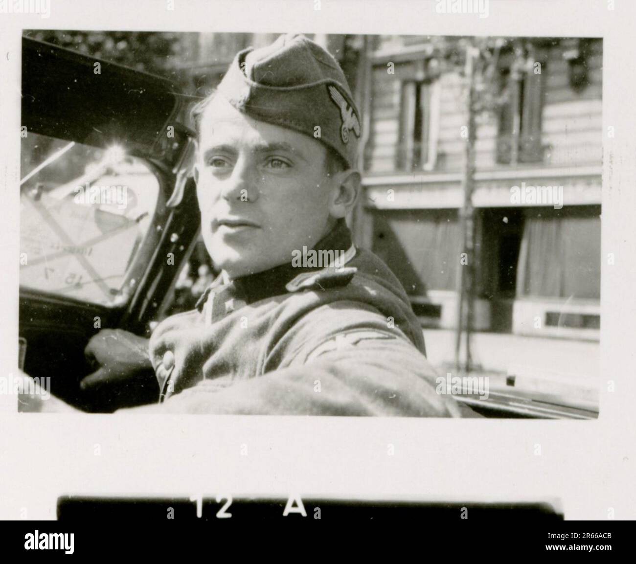 SS Photographer Bergmann, Johannes, Leibstandarte Adolf Hitler, France ...