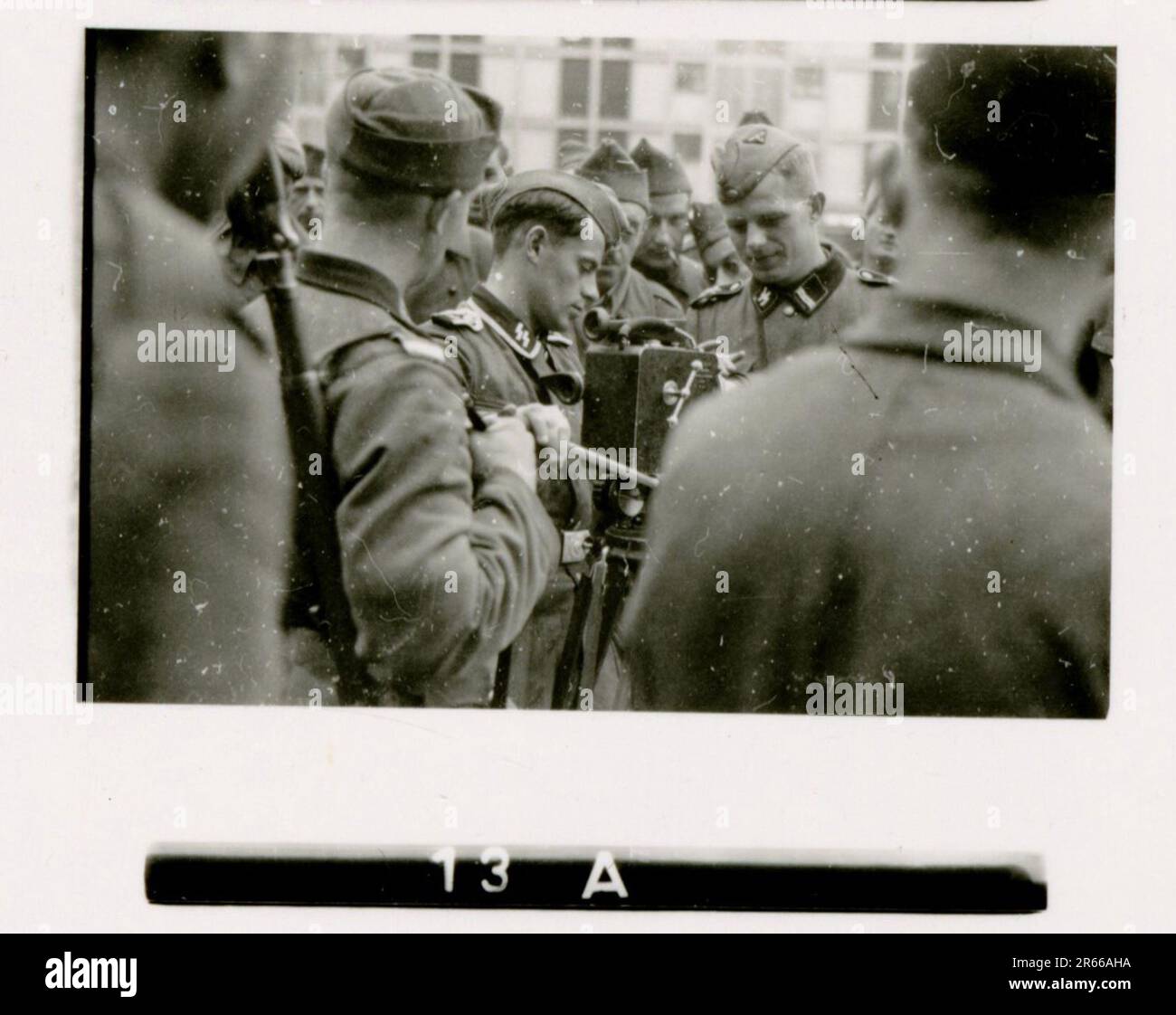 SS Photographer Bergmann, Johannes, Leibstandarte Adolf Hitler, France ...