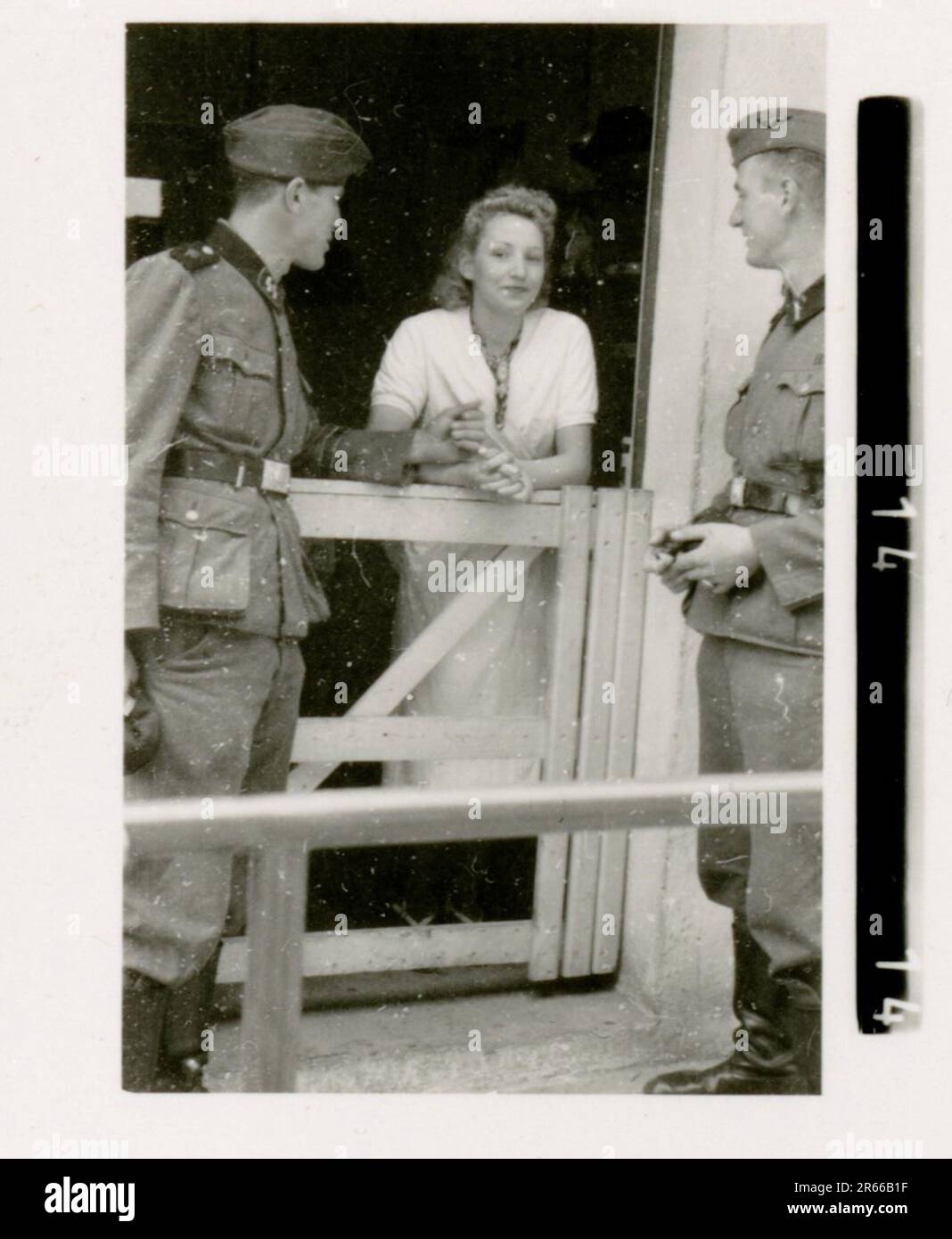 SS Photographer Bergmann, Johannes, Leibstandarte Adolf Hitler, France ...