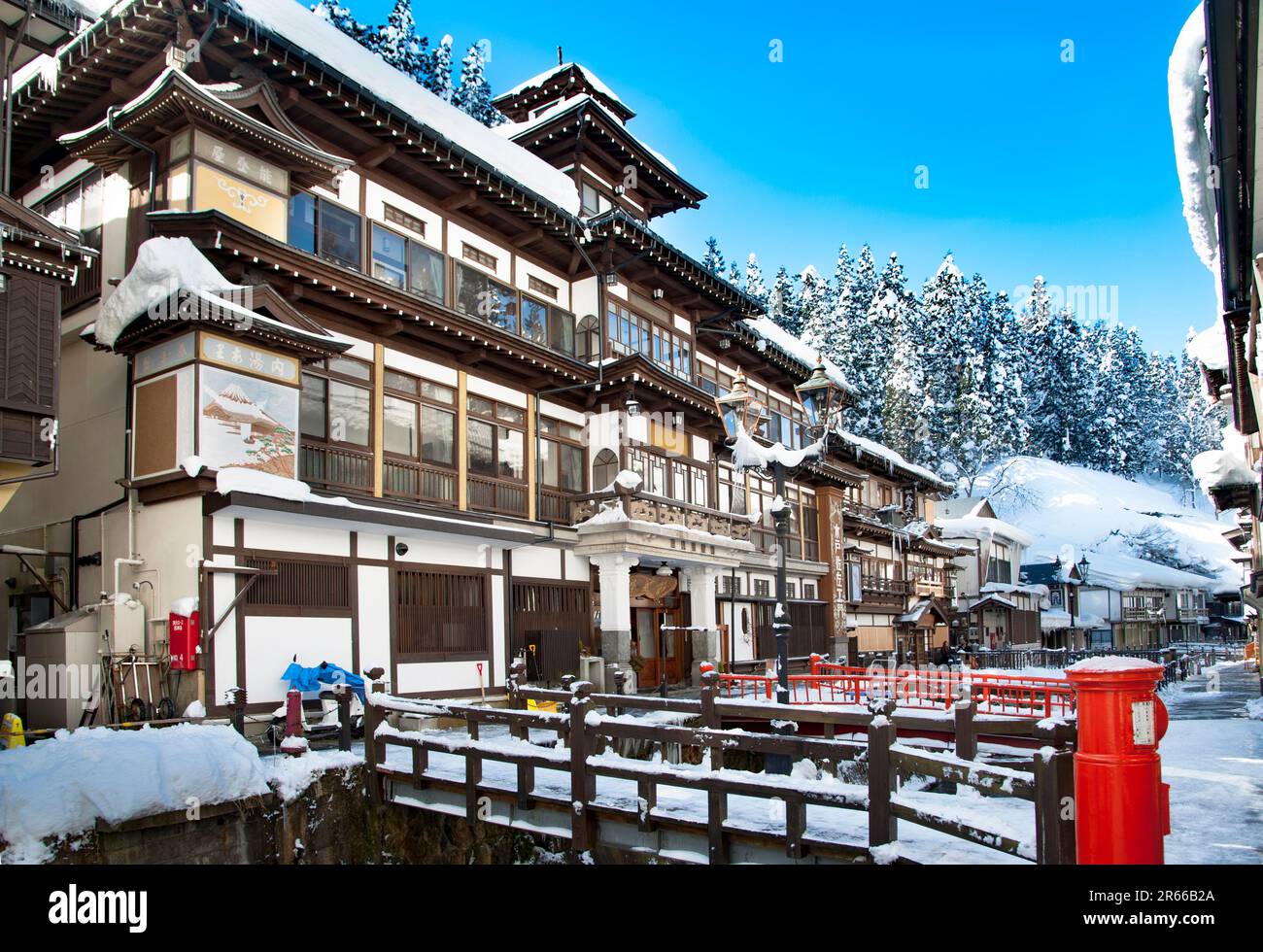 Ginzan onsen in yamagata hi-res stock photography and images - Alamy