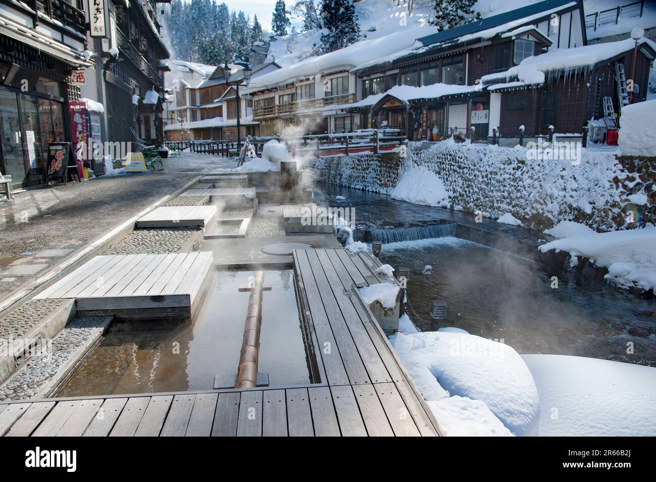 Ginzan onsen in yamagata hi-res stock photography and images - Alamy