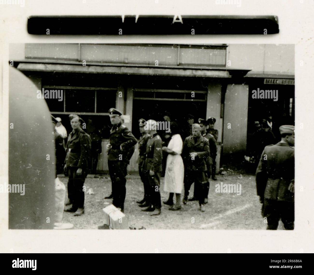 SS Photographer Bergmann, Johannes, Leibstandarte Adolf Hitler, France ...