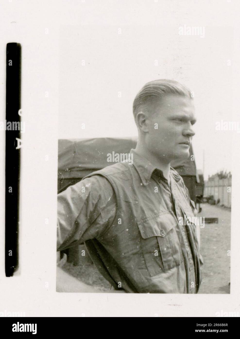 SS Photographer Bergmann, Johannes, Leibstandarte Adolf Hitler, France ...