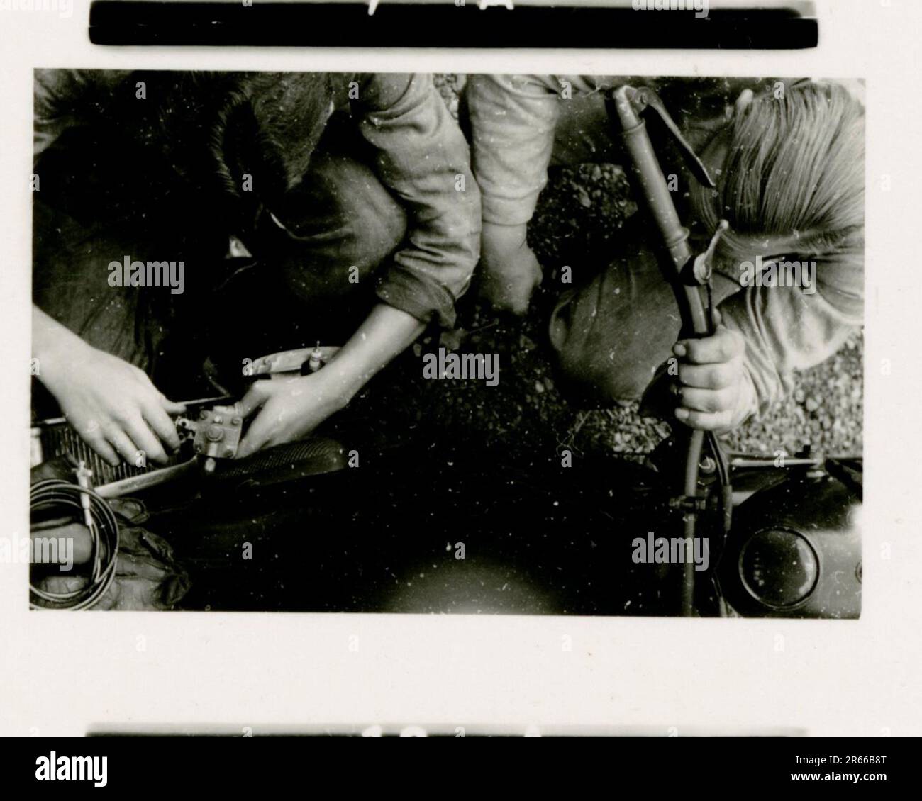 SS Photographer Bergmann, Johannes, Leibstandarte Adolf Hitler, France ...