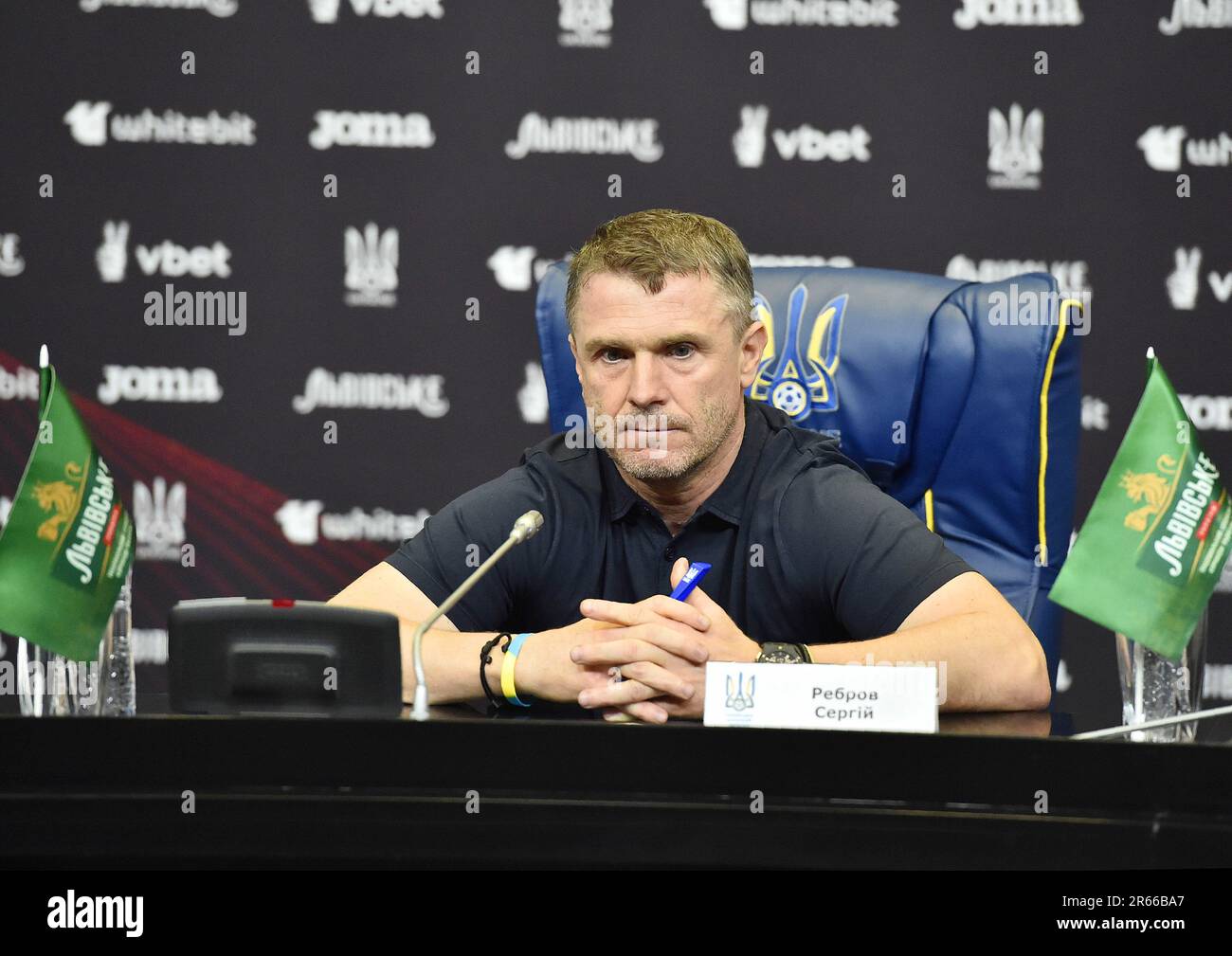 KYIV, UKRIANE - JUNE 7, 2023 - New head coach of the national football ...