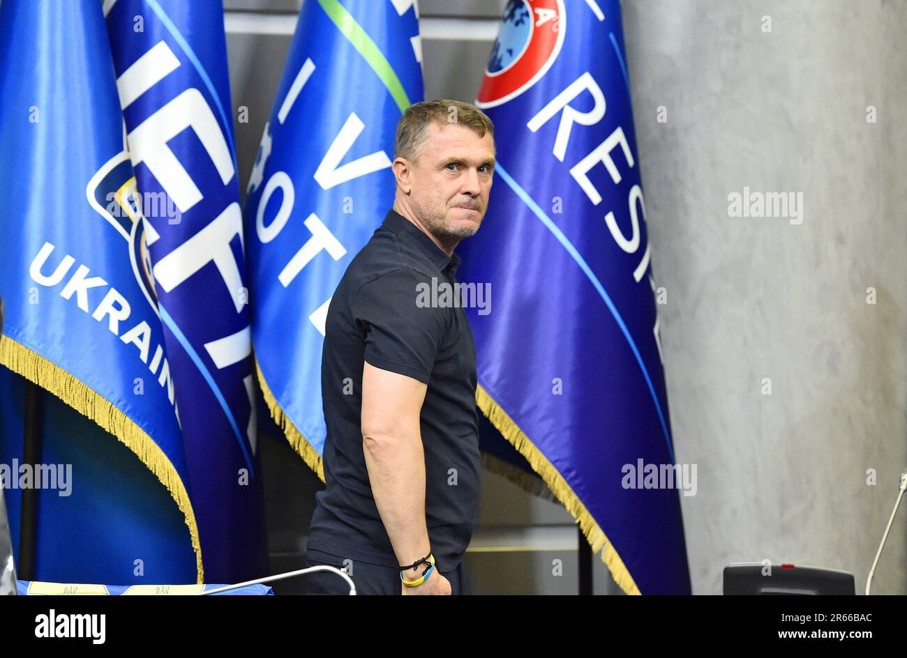 KYIV, UKRIANE - JUNE 7, 2023 - New head coach of the national football ...