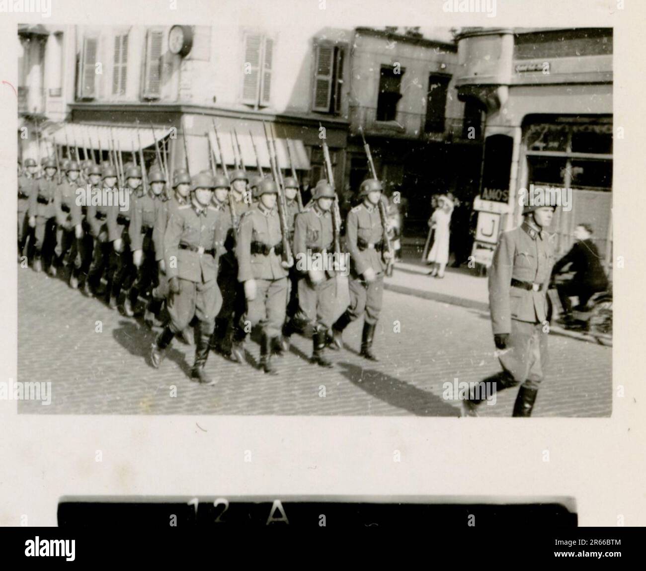 SS Photographer Bergmann, Johannes, Leibstandarte Adolf Hitler, France ...