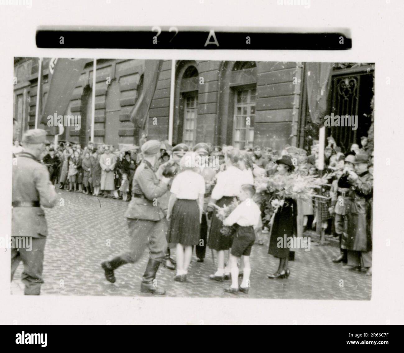 SS Photographer Bergmann, Johannes, Leibstandarte Adolf Hitler, France ...