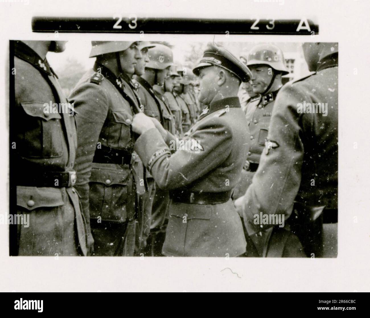 SS Photographer Bergmann, Johannes, Leibstandarte Adolf Hitler, France ...