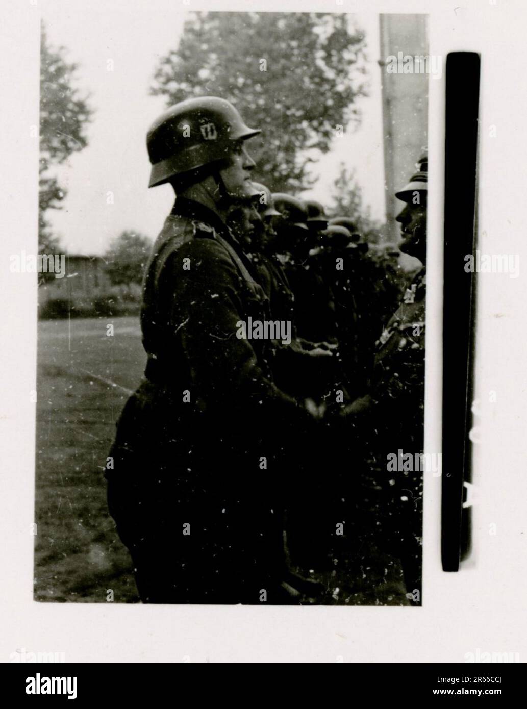 SS Photographer Bergmann, Johannes, Leibstandarte Adolf Hitler, France ...