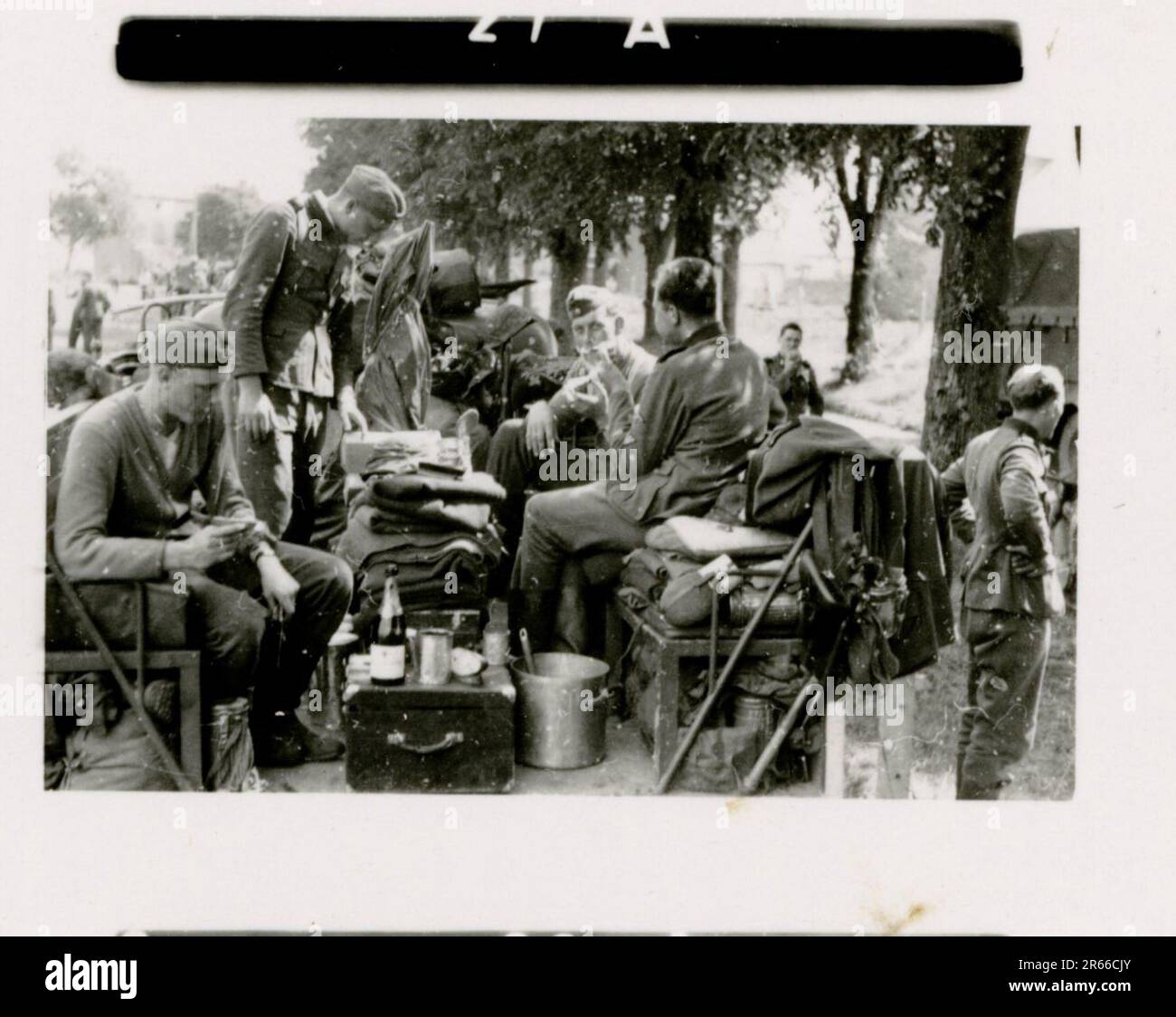 SS Photographer Bergmann, Johannes, Leibstandarte Adolf Hitler, France ...