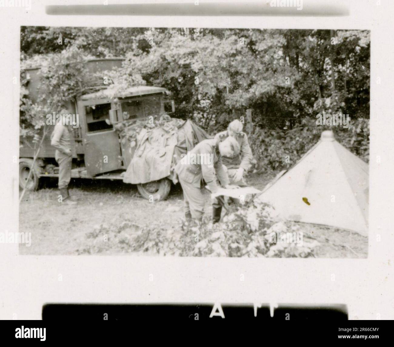 SS Photographer Bergmann, Johannes, Leibstandarte Adolf Hitler, France ...