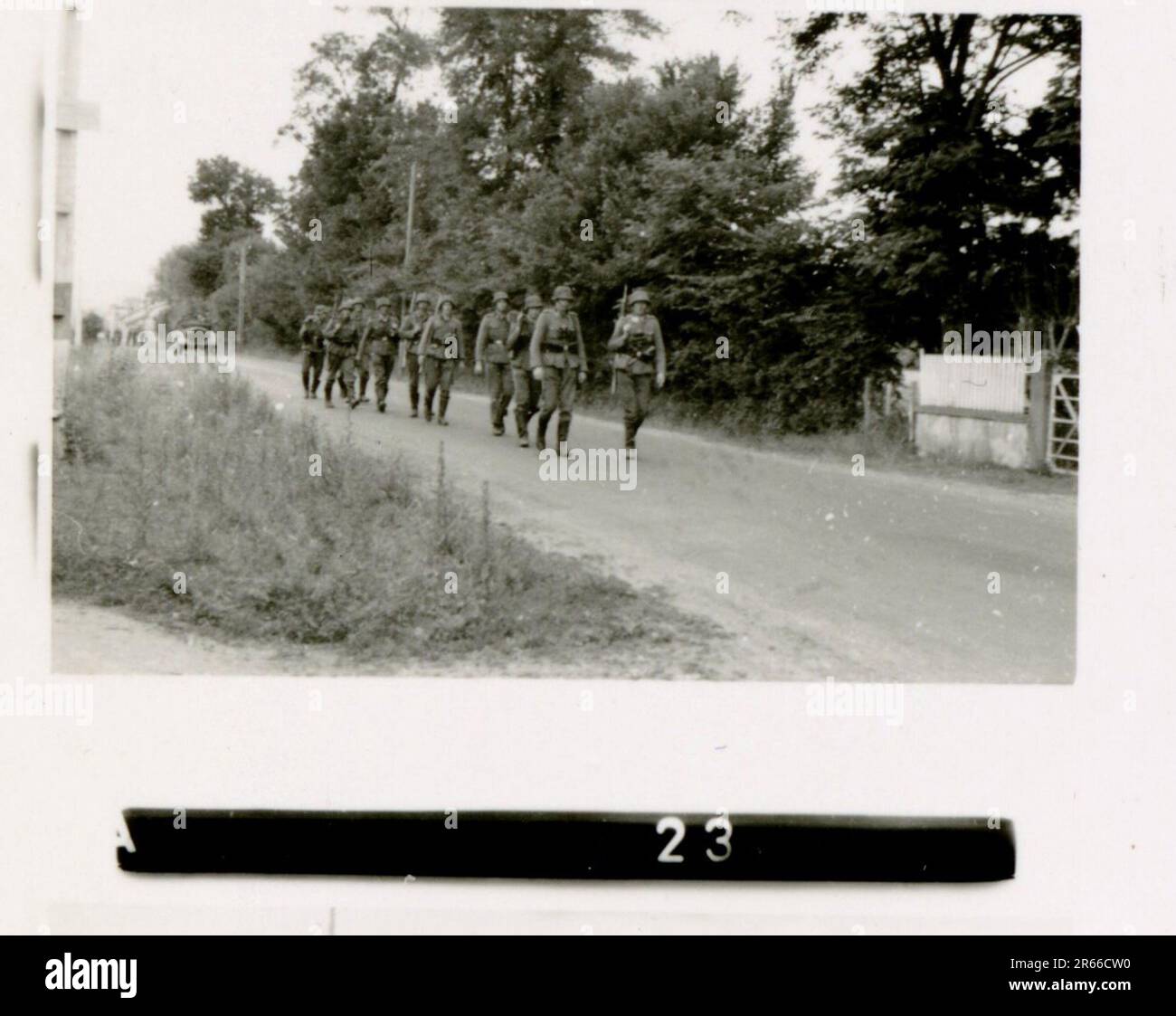 SS Photographer Bergmann, Johannes, Leibstandarte Adolf Hitler, France ...
