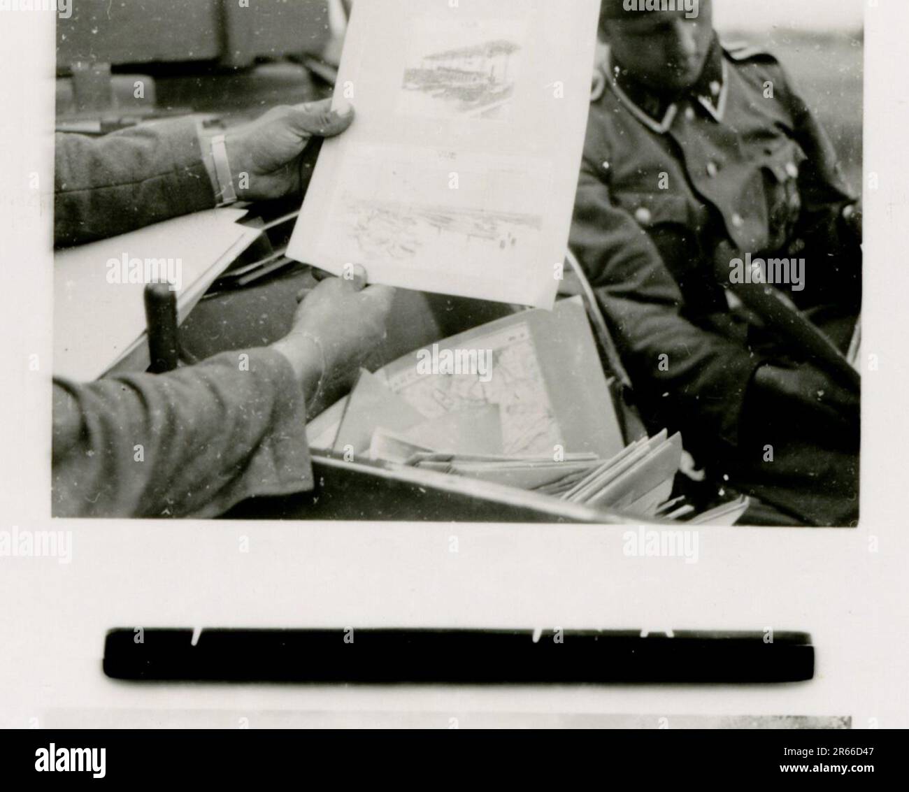 SS Photographer Bergmann, Johannes, Leibstandarte Adolf Hitler, France ...