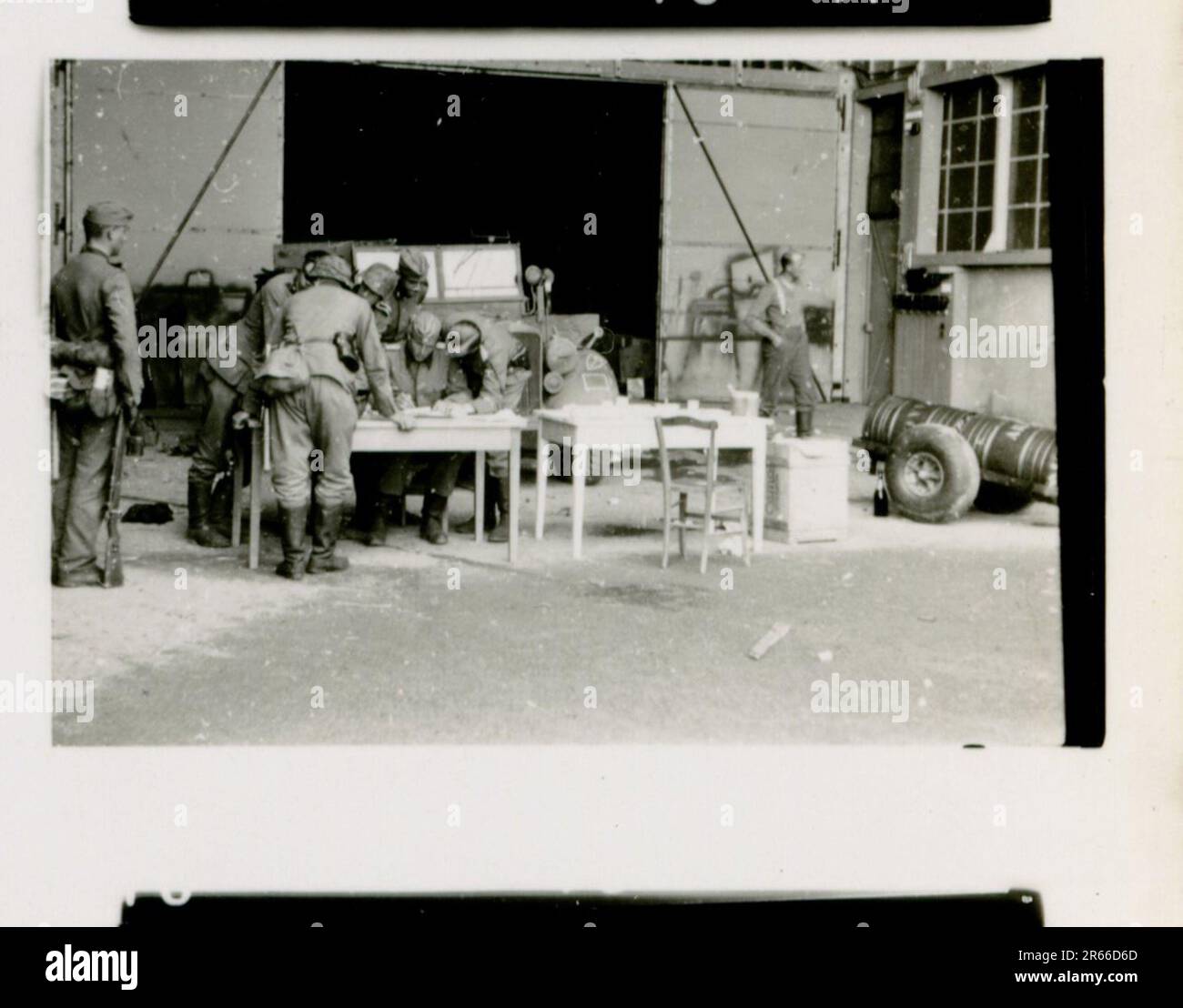 SS Photographer Bergmann, Johannes, Leibstandarte Adolf Hitler, France ...