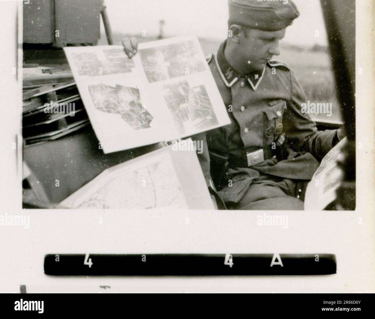 SS Photographer Bergmann, Johannes, Leibstandarte Adolf Hitler, France ...