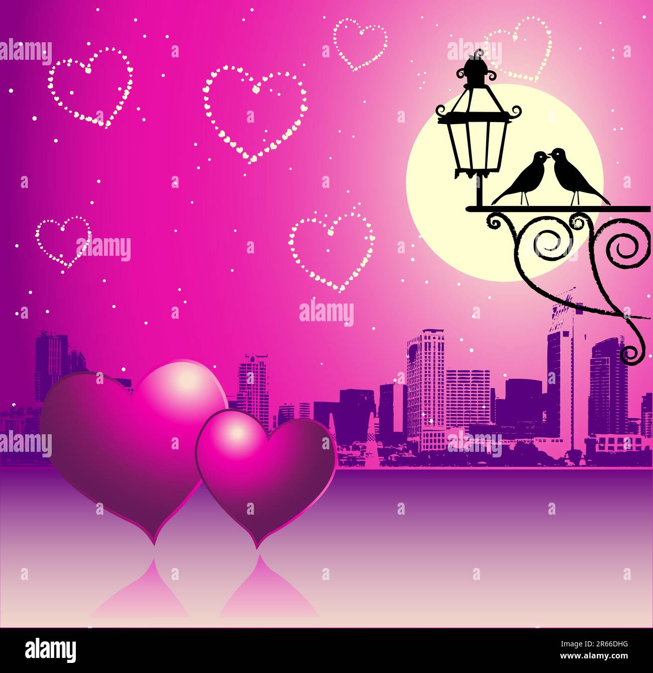 Valentine architecture Stock Vector Images - Alamy