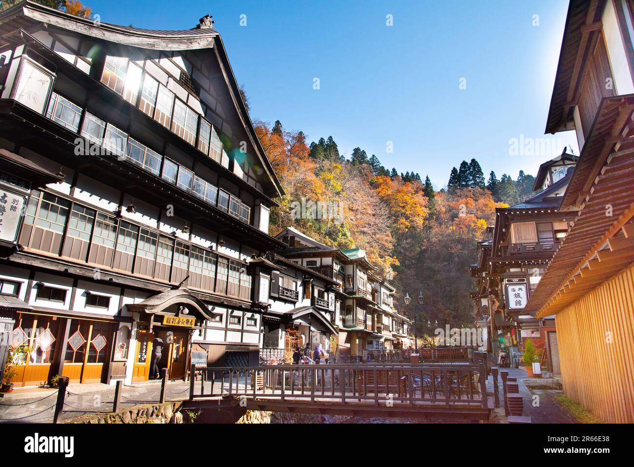 Ginzan onsen in yamagata hi-res stock photography and images - Alamy
