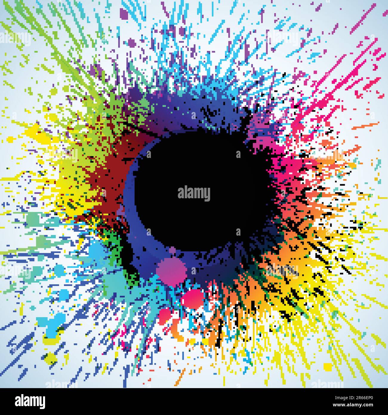 Bright splashes Stock Vector Images - Alamy