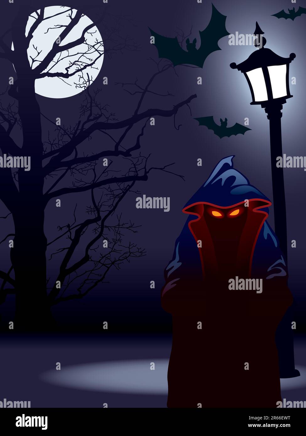 Nightmare moon Stock Vector Images - Alamy