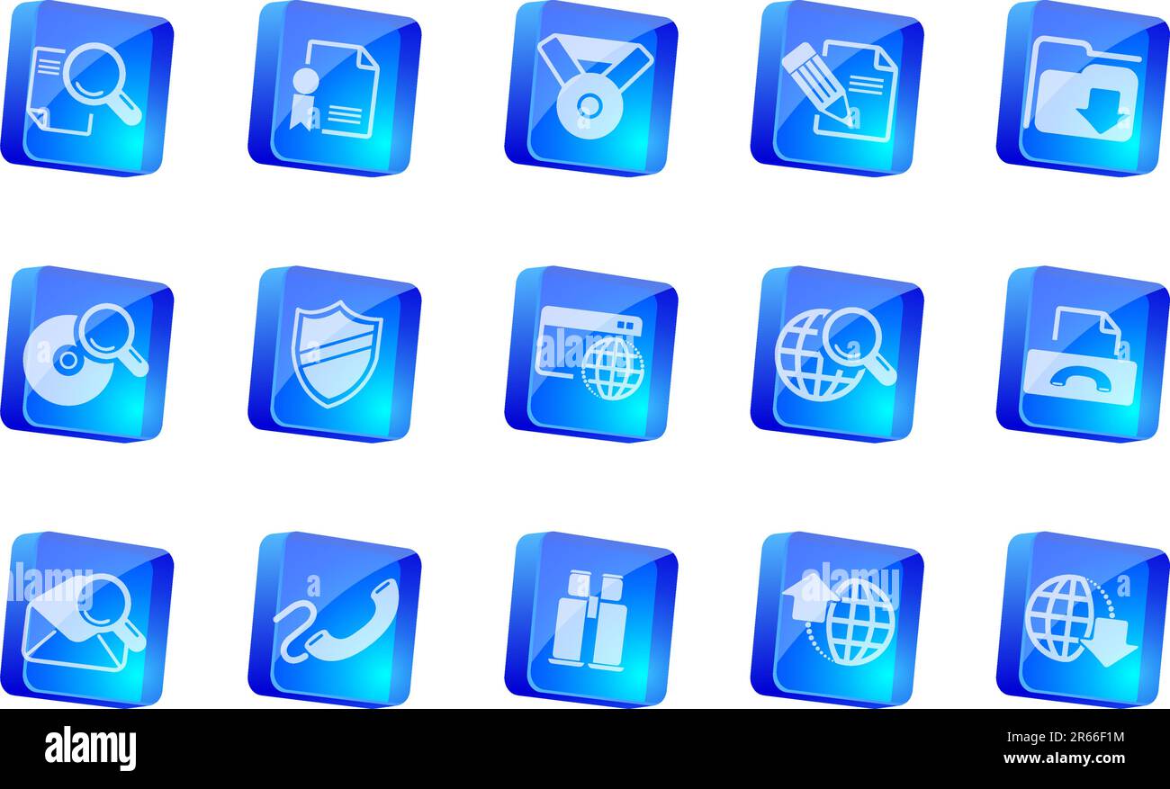 Blue cool box Stock Vector Images - Alamy