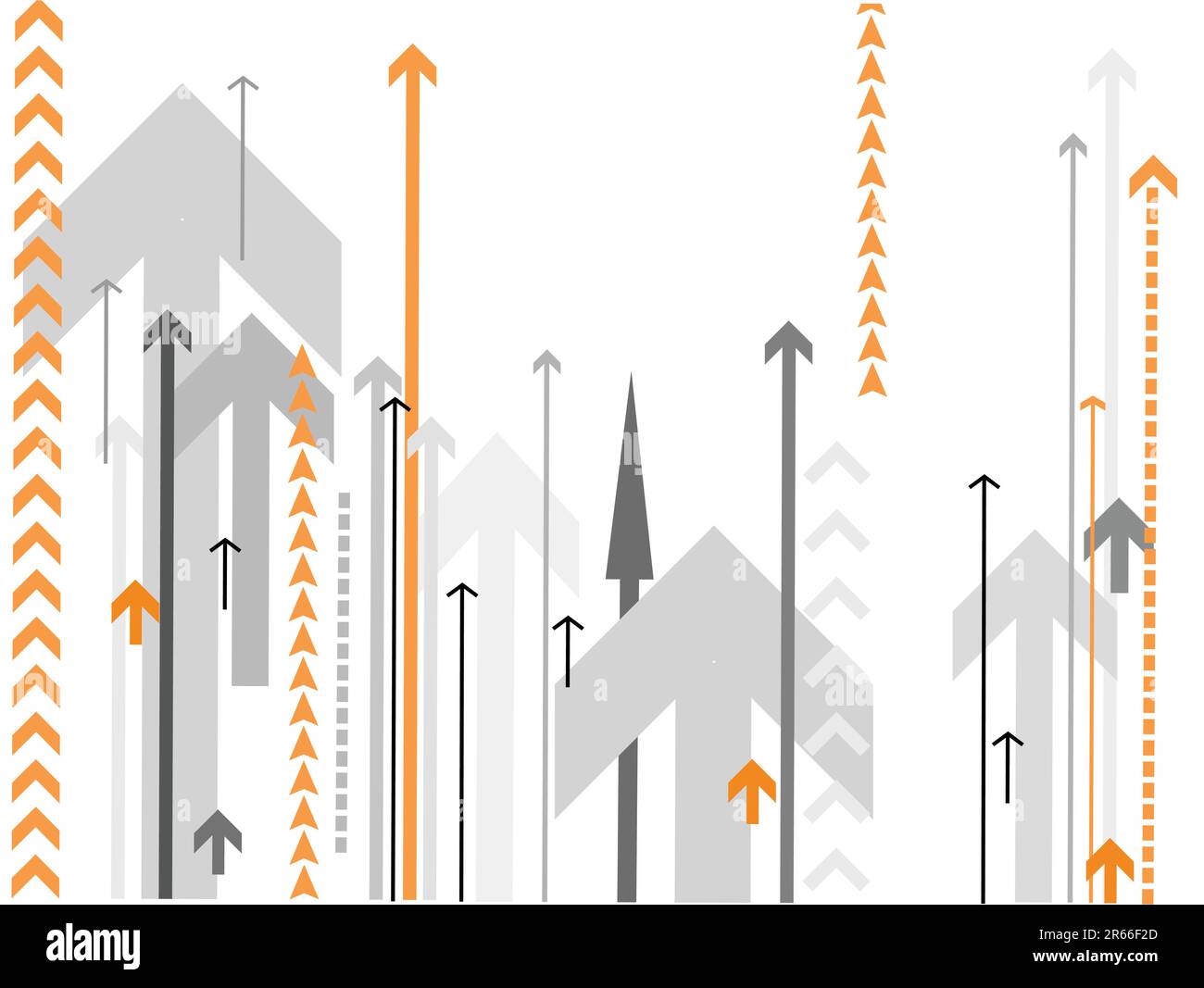 background with lots of arrows ? vector illustration Stock Vector Image ...