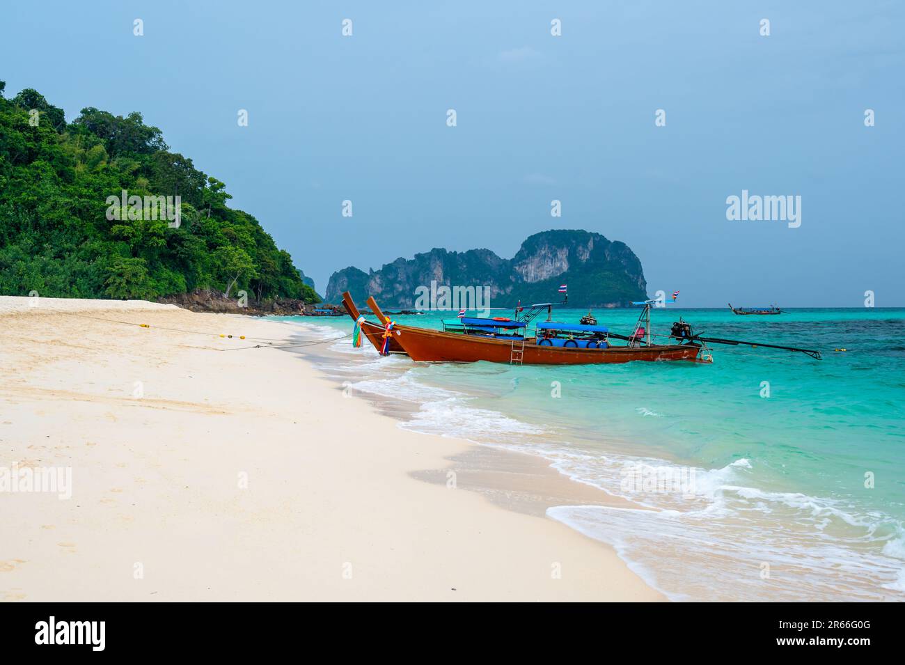 View of Bamboo island, Ko Phi Phi, Thailand. Tropical island, concept ...
