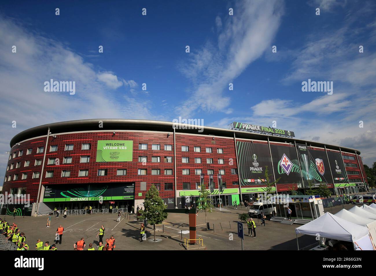 Prague, Czechia. 07th June, 2023. A general view (GV) of Fortuna Arena ...