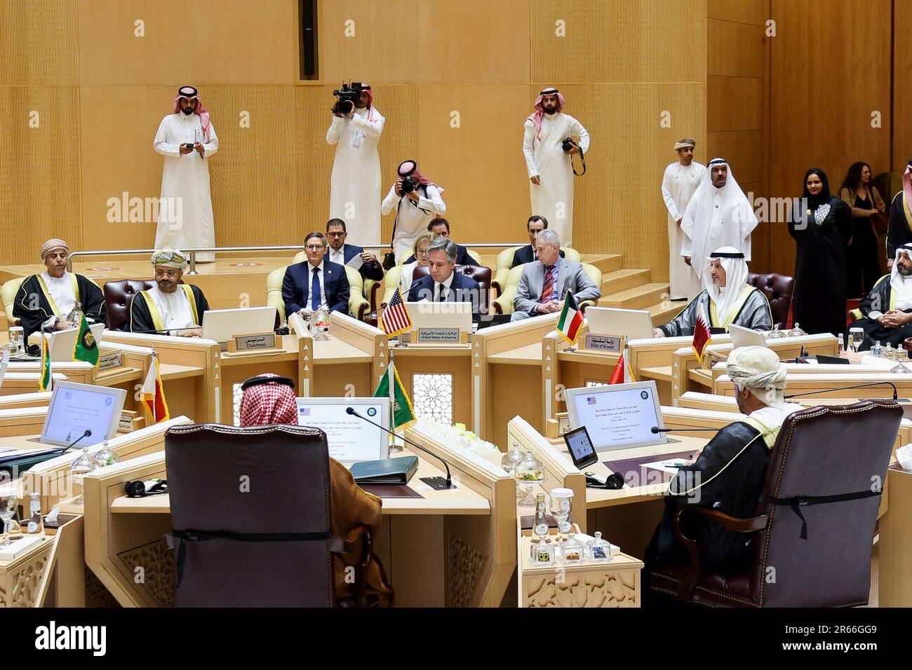 U.S. Secretary of State Antony Blinken meets with GCC Foreign Ministers ...