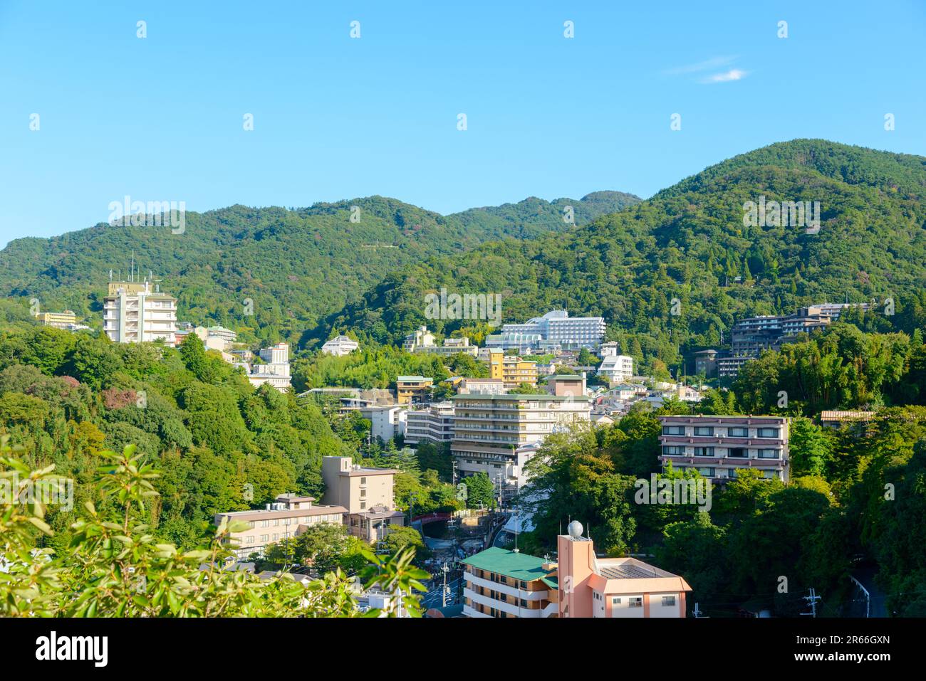 Streetscape of Arima Onsen Stock Photo - Alamy