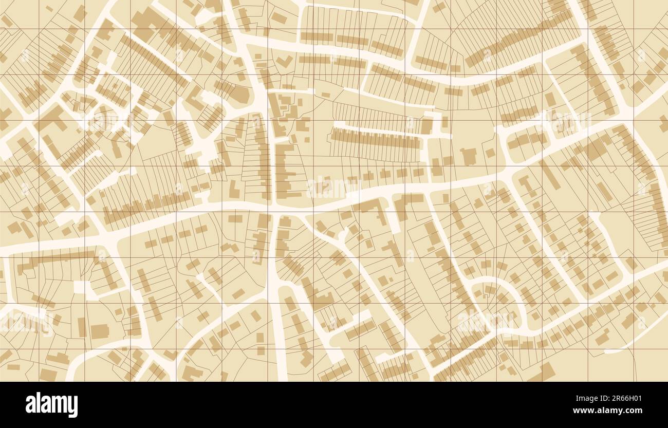 Illustrated map housing in generic hi-res stock photography and images ...