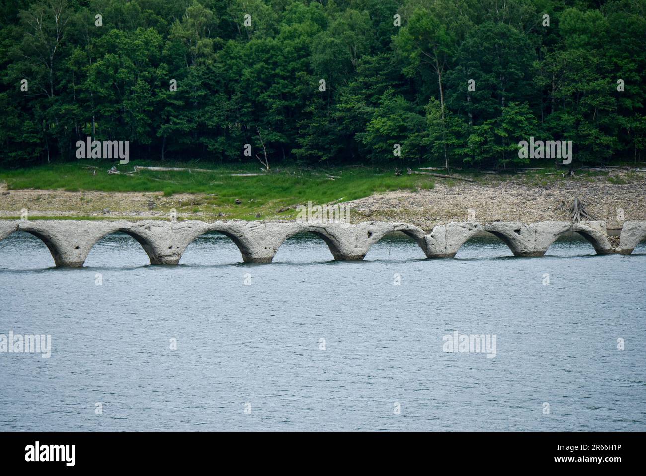 Taushubetsu River Bridge Stock Photo - Alamy