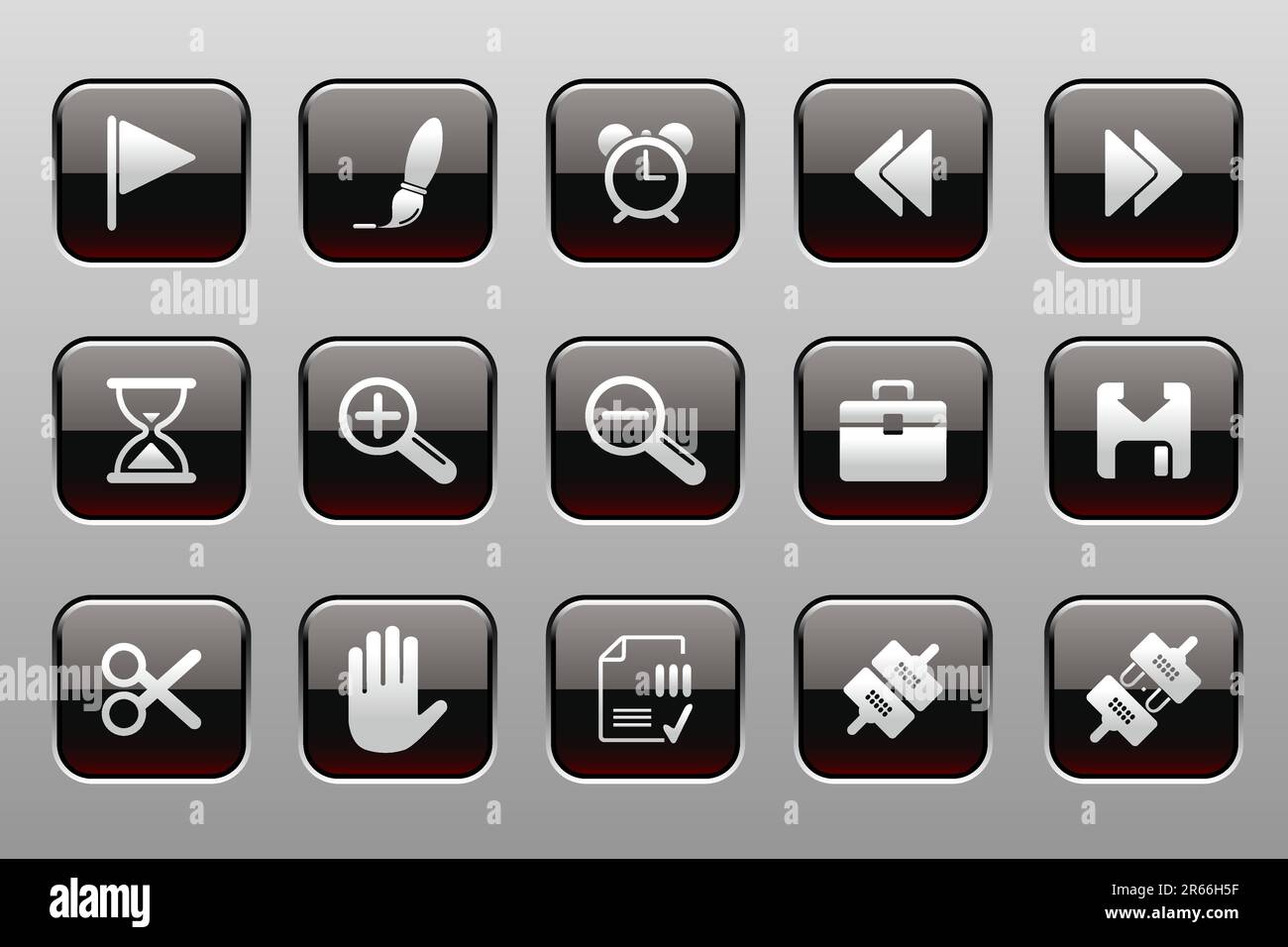 Toolbar background Stock Vector Images - Alamy