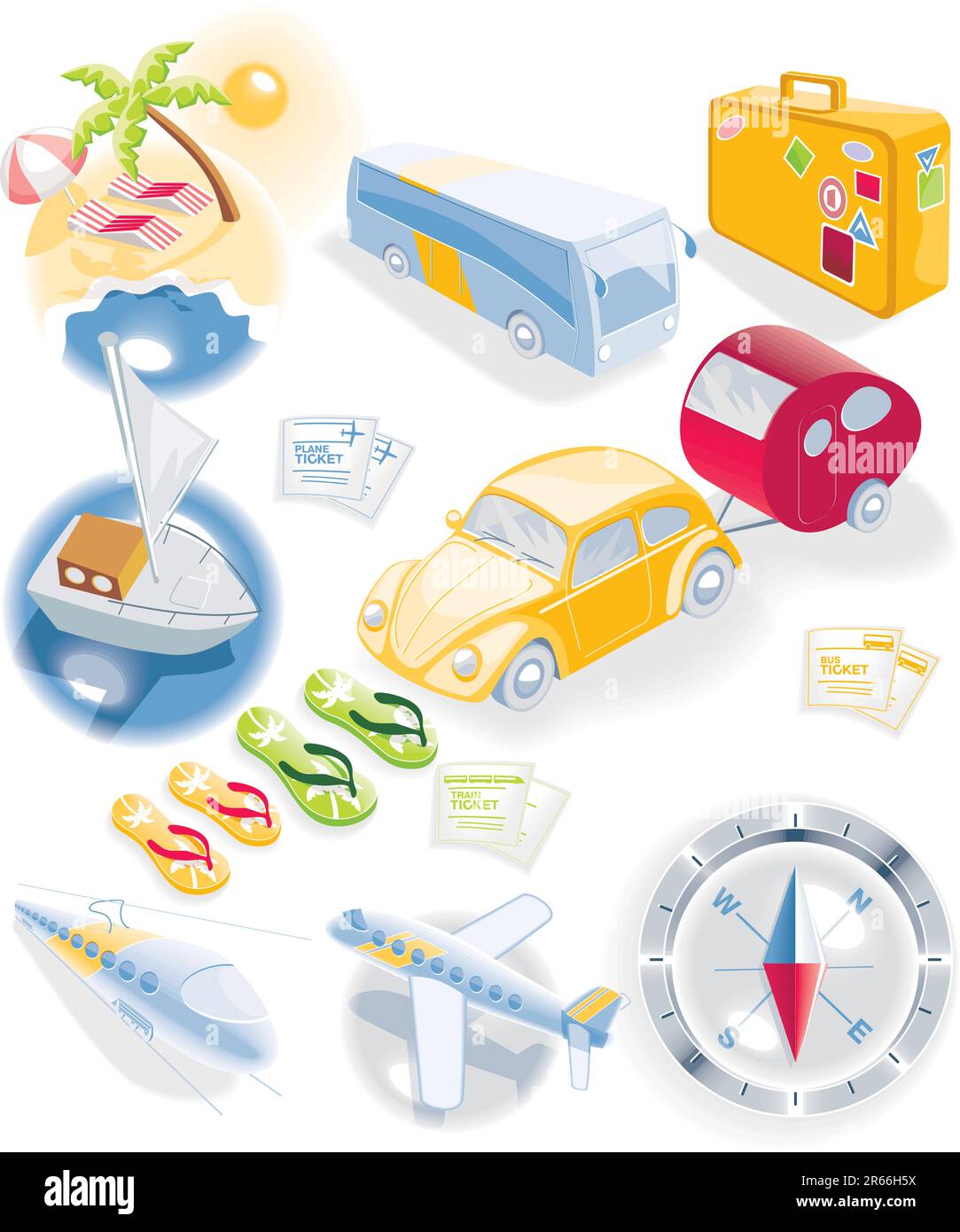 Slipper icon holiday travel Cut Out Stock Images & Pictures - Alamy
