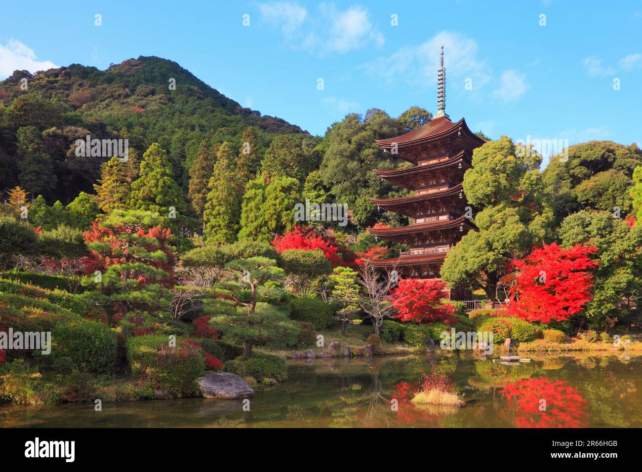Pagoda of rurikoji temple hi-res stock photography and images - Alamy