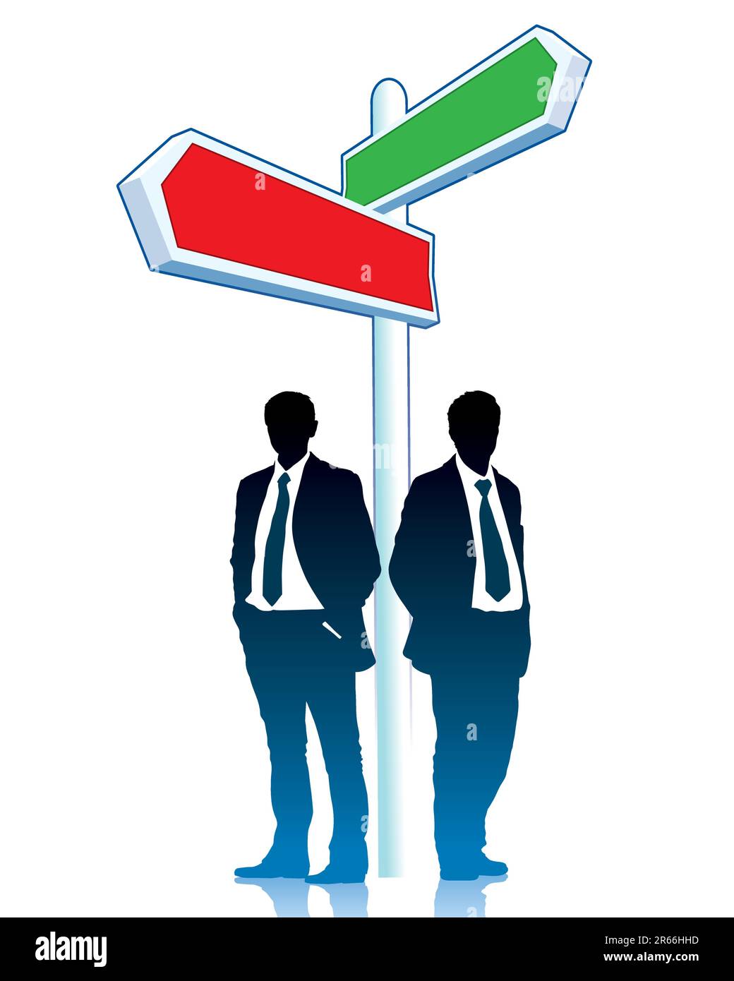 Businessmen high view Stock Vector Images - Alamy