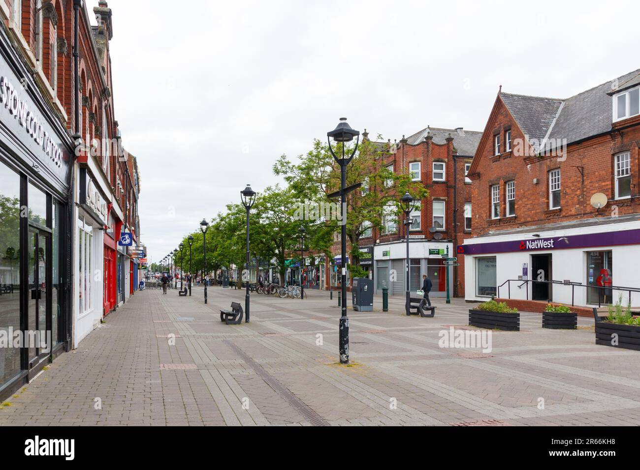 Pedestrian pedestrian zone hi-res stock photography and images - Alamy