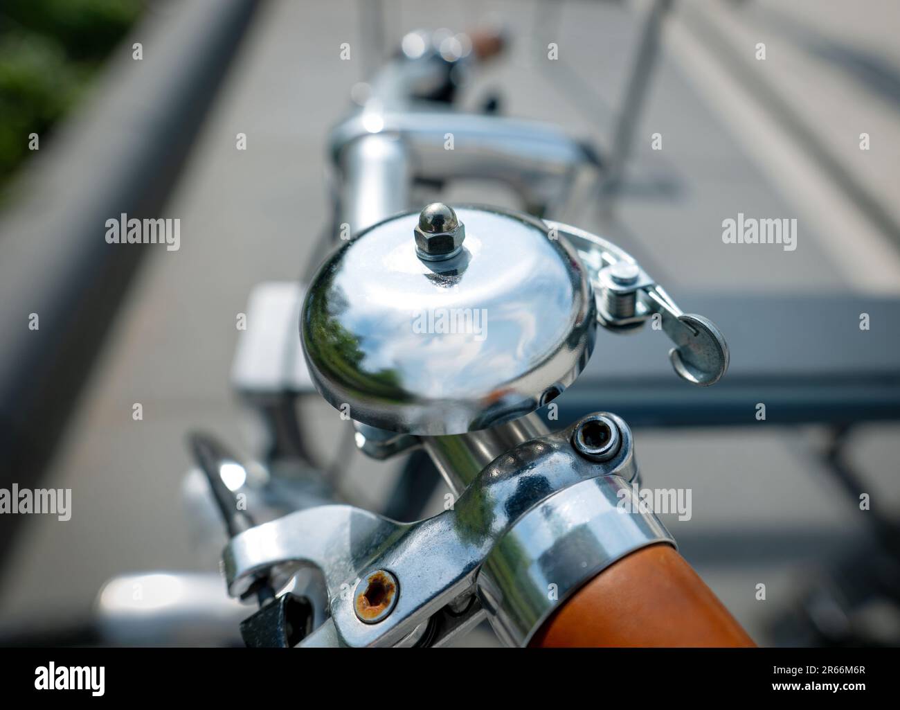 Close up bicycle bell hi-res stock photography and images - Alamy